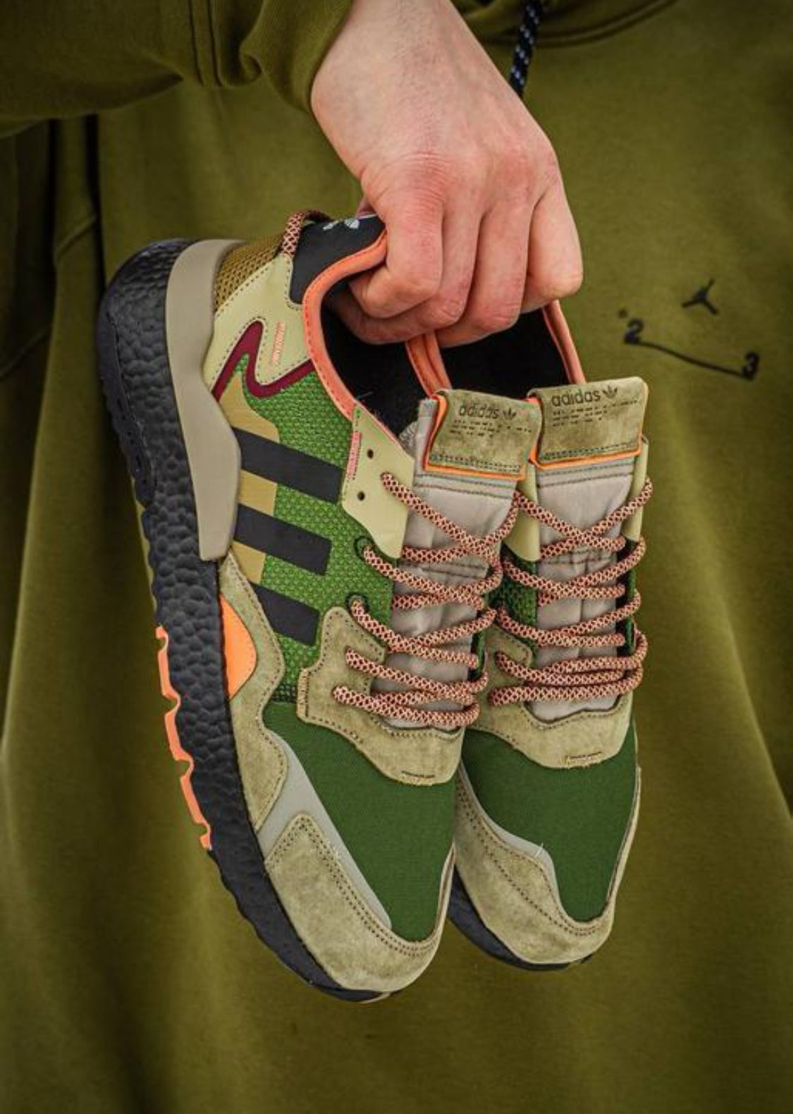 Adolph Dastler Nite Jogger vert – Je garde le sourire